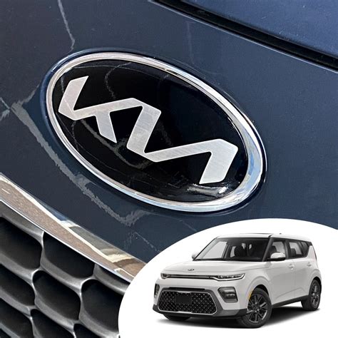 어른킹 쏘울 부스터 기아 로고 엠블렘 랩핑 포인트 데칼 스티커 홀로그램 크롬 카본 유광 무광 튜닝 필름 어른킹