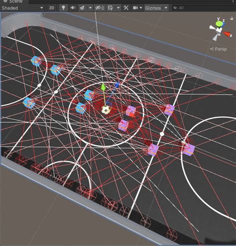Ai Gent−players Pathfinding And Ball Searching Lines Download