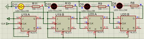 Counter Design Based On Proteus Programmer Sought