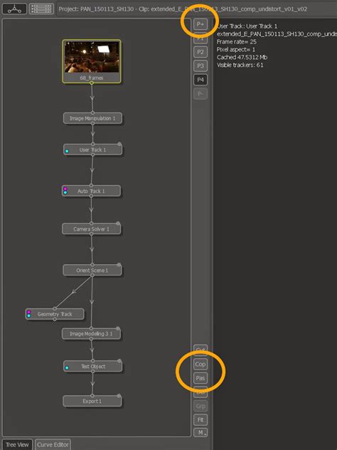 Particle Effects Extending A Camera Track In PFTrack