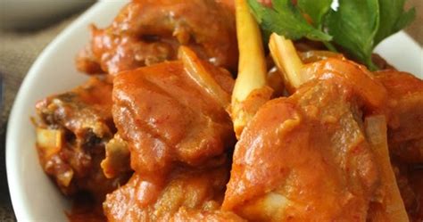 Nasi Lemak Lover Ayam Masak Merah Malay Spicy Tomato Chicken