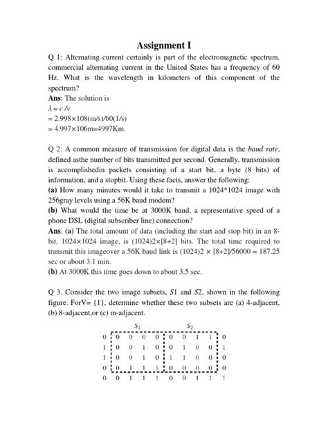 Assignment Pdf Pdf Modem Rgb Color Model
