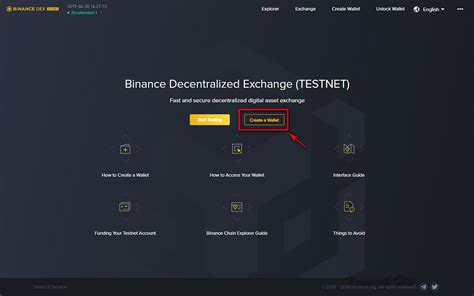 Binance Blockchain — Create Your Wallet On Binance Blockchain By 胡家維