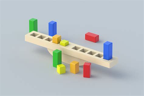 유치원 교육을 위해 기하학적 도형으로 스윙하십시오 교육용 논리 게임 3d 렌더링 3차원 형태에 대한 스톡 사진 및 기타 이미지 3차원 형태 개발 교육 Istock