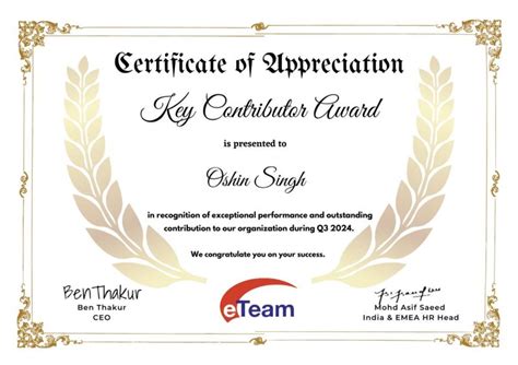 Oshin Singh On Linkedin Grateful Teamwork Appreciation Recognition Collaboration Success