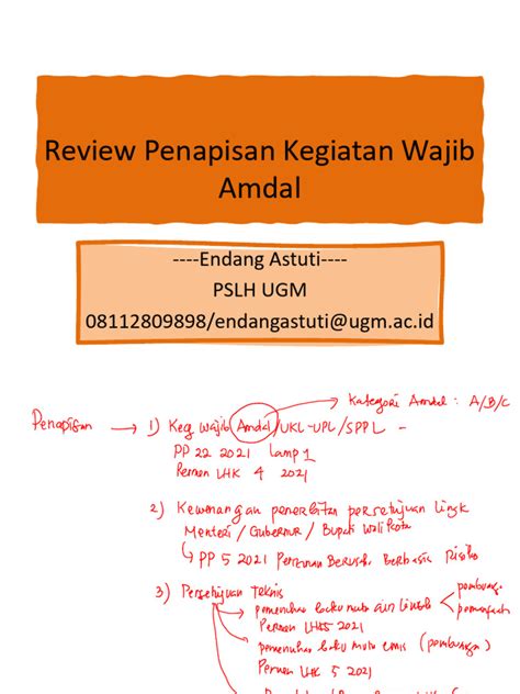 Review Penapisan Wajib Amdal Amdal Penyusun Klhk 83 10 Juli 2023 Pdf