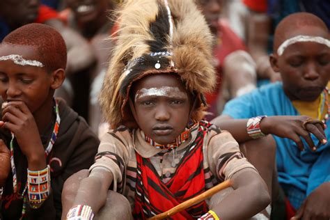 Kenyas Maasai Mark Rite Of Passage With Elaborate Ceremony Reuters