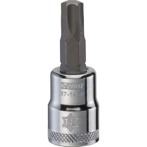 Dewalt T15 3 8 Drive Torx Bit Socket T45 Dwmt87146osp Blains Farm And Fleet