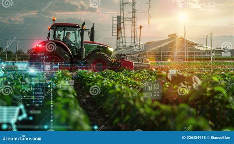 improve agriculture efficiency with smart farming and autonomous tractors for precision field