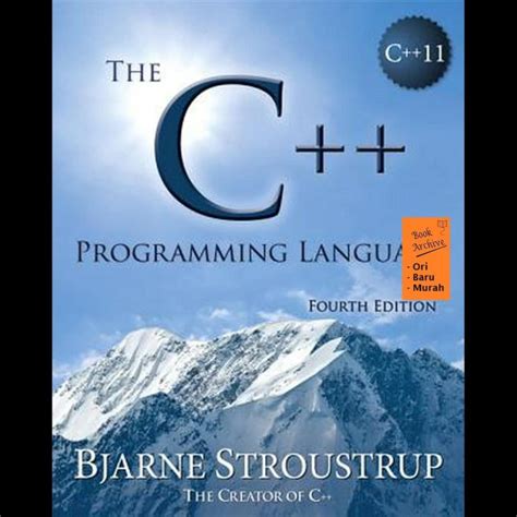 Jual The C Programming Language Bjarne Stroustrup Jakarta Utara