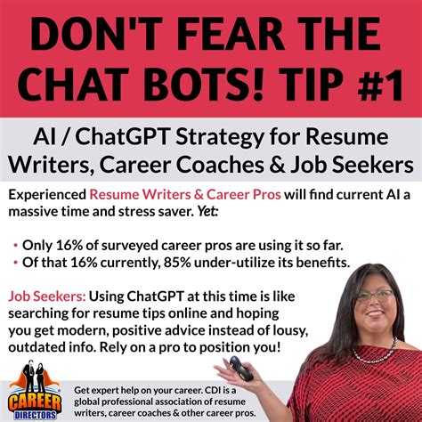 chatgpt best new tool for resume writers and career coaches