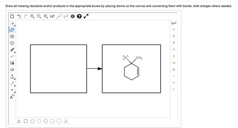 Solved Draw All Missing Reactants And Or Products In The Chegg