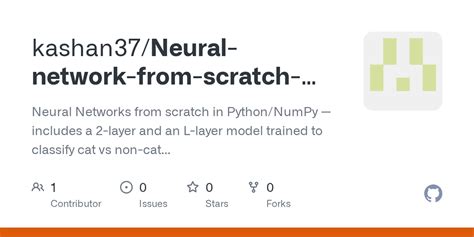 Github Kashan37neural Network From Scratch In Python Numpy Neural Networks From Scratch In
