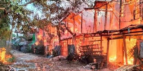 စစ်တပ်က မတ္တရာပြည်သူ ၁ ဦးကိုပစ်သတ်၊ လက်နက်ကြီးကြောင့် မြောက်ဦးပြည်သူ ၄