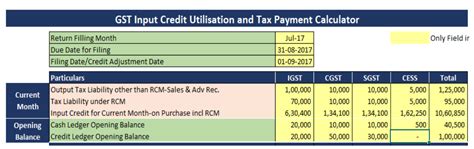 GST Calculator India Calculate Goods Service Tax In Excel For FREE