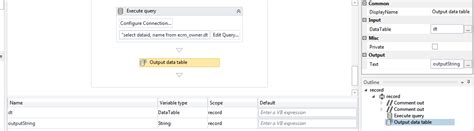 Execute Query Object Reference Not Set To An Instance Of An Object Help Uipath Community Forum