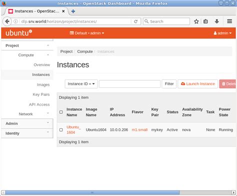 ubuntu 16 04 lts openstack ocata configure horizon server world