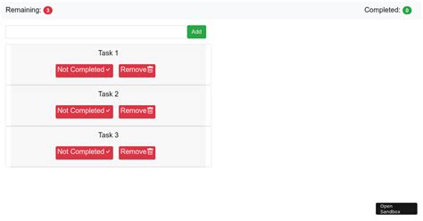 Saikrishna6938 ReactMobx Typescript Codesandbox