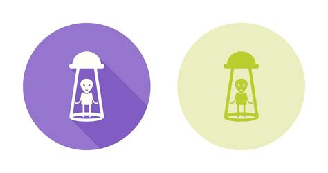 Alien Abduction Vector Icon 27369119 Vector Art At Vecteezy