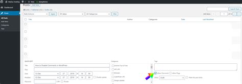 How To Disable Comments In Wordpress Marius Hosting