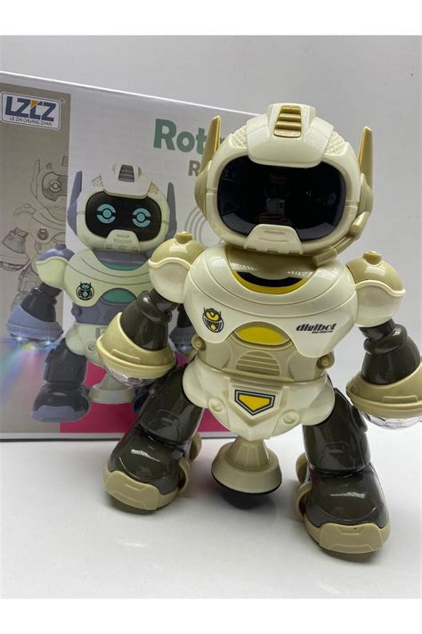Ailenizin Oyuncakçısı Oyuncak Robot Sesli Işıklı Dans Eden Pilli Robot Kaliteli Yeni Model Robot
