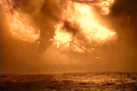 Piper Alpha Disaster Footage Shot By Ole Anderson 6th July 1988 Piper Alpha Disaster Footage