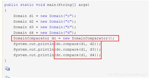 Java中comparator和comparable的联系与区别comparator和comparable的关系 Csdn博客