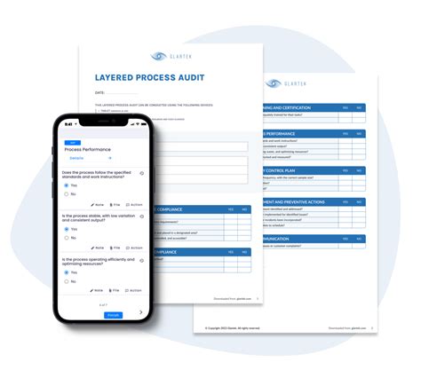 Layered Process Auditing Lpa Glartek