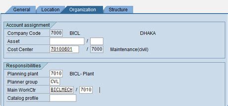 SAP Consultant Bangladesh Create Functional Location And Its Related Configuration