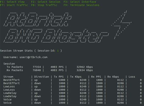 Traffic Streams BNG Blaster Documentation
