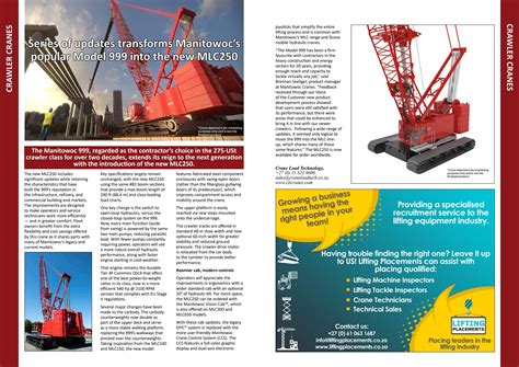 Crane Load Technology By Lifting Africa Issuu