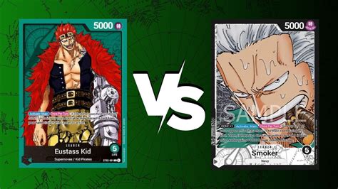All Aboard The Oden Express Green Kid Vs Black Smoker Tournament Match One Piece Card Game