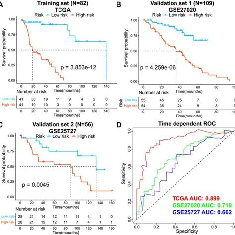 Construction Of Prognostic Risk Prediction Models The Samples Of The A Download Scientific
