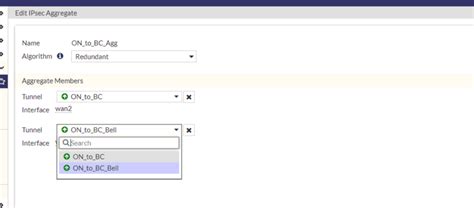 Technical Tip How To Create Aggregate Ipsec Tunne Fortinet Community