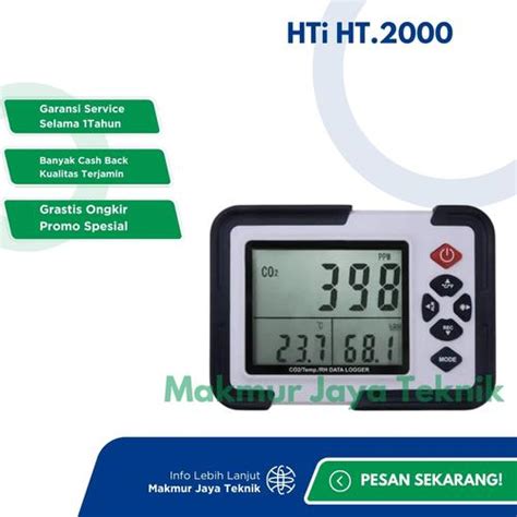 Jual Co2 Carbon Dioxide Detector Gas Karbon Dioksida Tester Ht2000 Ht