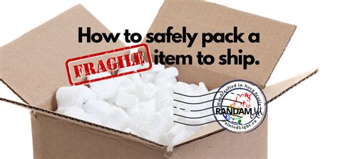 How To Safely Pack A Fragile Item Ready To Ship Randam Art Painted