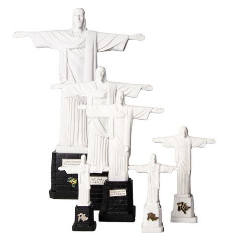 Esculturas Do Cristo Redentor Artesanato Costa Novo Olhar