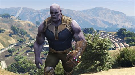 Thanos Infinity War GOTG 1 3 GTA 5 Mod