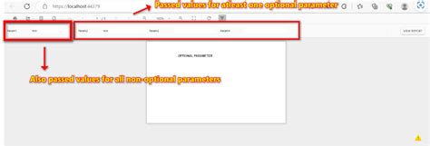 How To Create Optional Parameters In Bold Reports