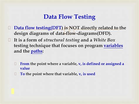 Ppt Path Testing Guidelines And Observations For Software Testing