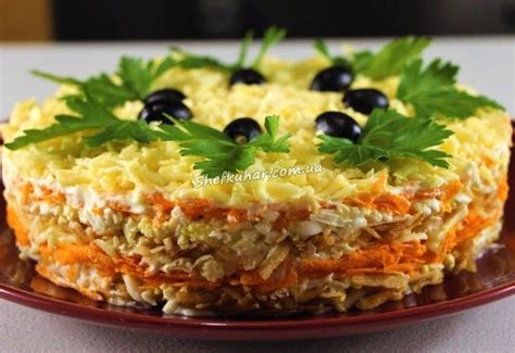 Святкові салати кулінарні рецепти з фото