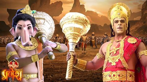 कौन रोकेगा महाशक्तियों का महासंग्राम हनुमानजी और गणेशजी का महायुद्ध