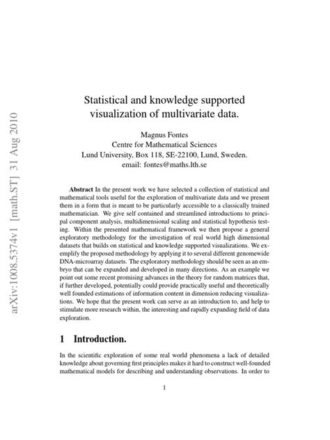 1008 5374 Pdf Pdf Principal Component Analysis Type I And Type Ii Errors