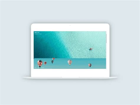 Htmlcss Photography Portfolio Site By Saloni Doshi On Dribbble