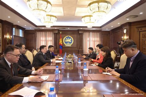 УИХ ын дарга Г Занданшатар БНСУ ын Үндэсний Ассамблейн дэд дарга Ким Ён Жү г хүлээн авч уулзлаа