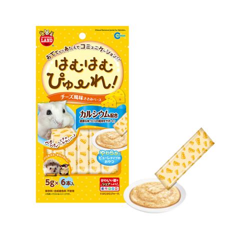 [마루칸] 하무하무 치즈퓨레 햄스터 먹이 간식 용품