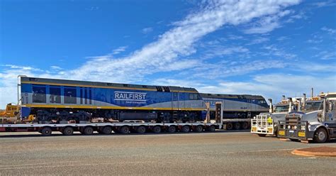 Pilbara Railways Blog Railfirst El Class Delivered To Rio Tintos
