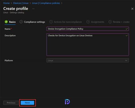Create Linux Compliance Policy In Intune For Devices And Users