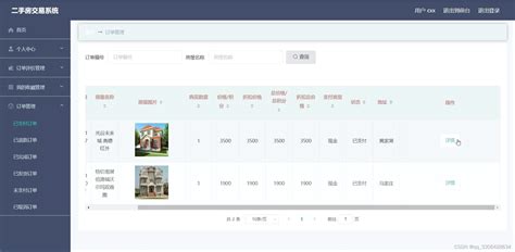 基于java springboot mybatis vue elementui的二手房交易系统 基于java二手房销售 csdn博客