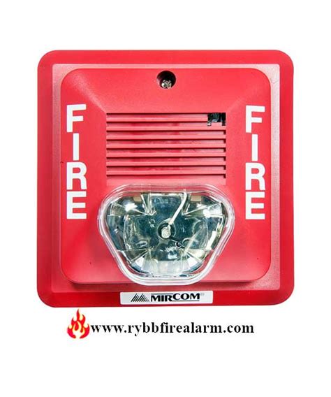Mircom FHS R Horn Strobe RYBB Fire Alarm
